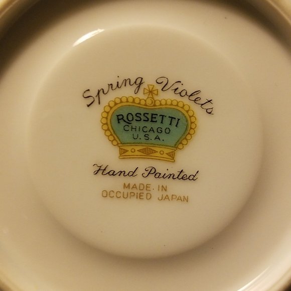 Rosetti | Dining | Vintage Rossetti Spring Violets Teacup And Saucer ...